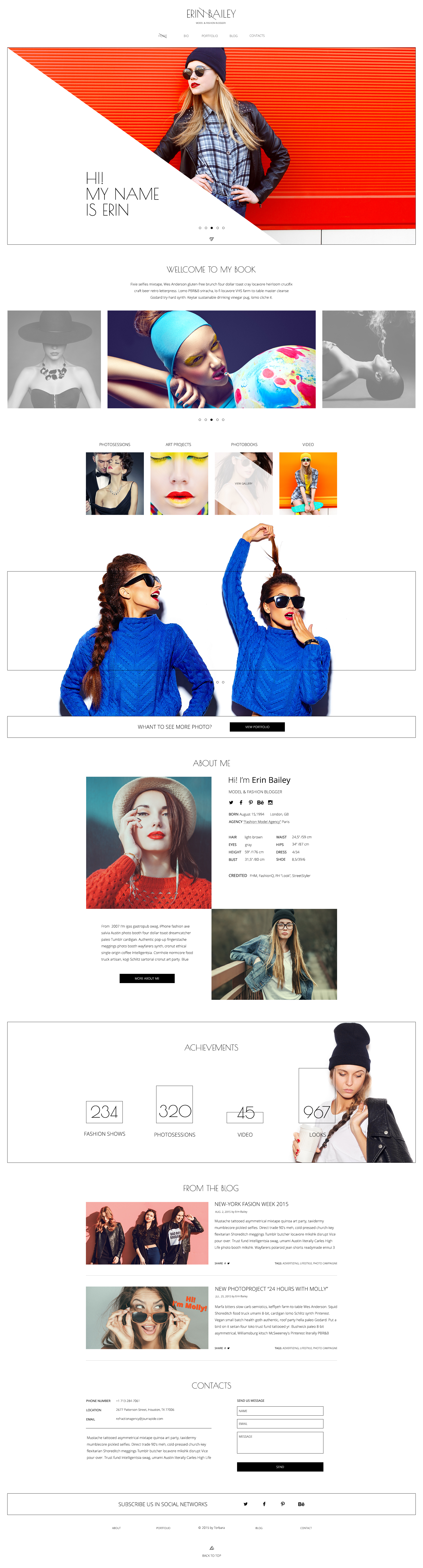 Refraction — Unique & Creative PSD Theme by torbara | ThemeForest